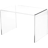 Amazon.com: Plymor Clear Acrylic Rectangular Display Riser, 8 inch ...