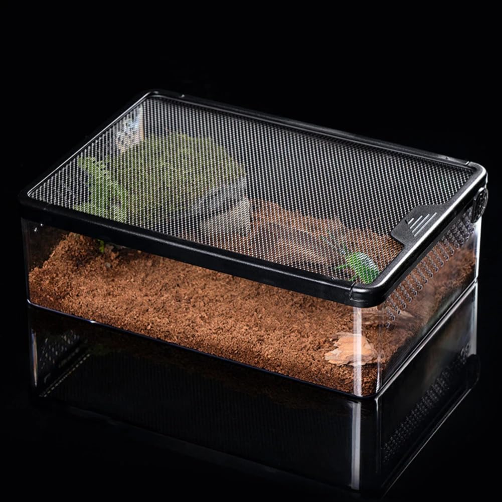 Mua Reptile Feeding Box Snake cage Clear Terrarium for Snake Geckos ...