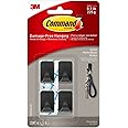 Command Small Matte Black Hooks 17032MB-4EF, 4 Hooks, 5 Strips (17032MB-4ES), S-Hooks - Amazon ...