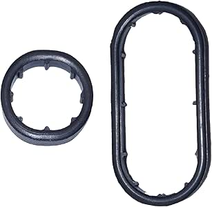 Amazon.com: Bapmic Lower 1121840261 Engine Oil Cooler Gasket ...