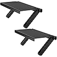 Amazon.com: 2 Pack 13-Inch Wide Platform Adjustable TV Top Shelf ...