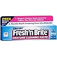Amazon.com : Fresh 'N Brite Denture Cleaning Paste, 3.80 Ounce (Pack of ...