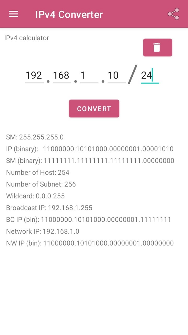 IP calculator (VLSM, IPV4, IPV6, SM):Amazon.co.uk:Appstore for Android