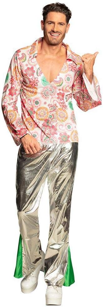 1970s Disco Fever Mens Fancy Dress 70s Retro Funky Dancer Adults ...