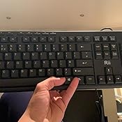Rii RK907 Office Keyboard Full Size USB Wired Keyboard: Amazon.co.uk ...