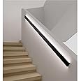 Motion Sensor LED Lighted Staircase Handrail, Wall-Mounted Indoor Stair ...