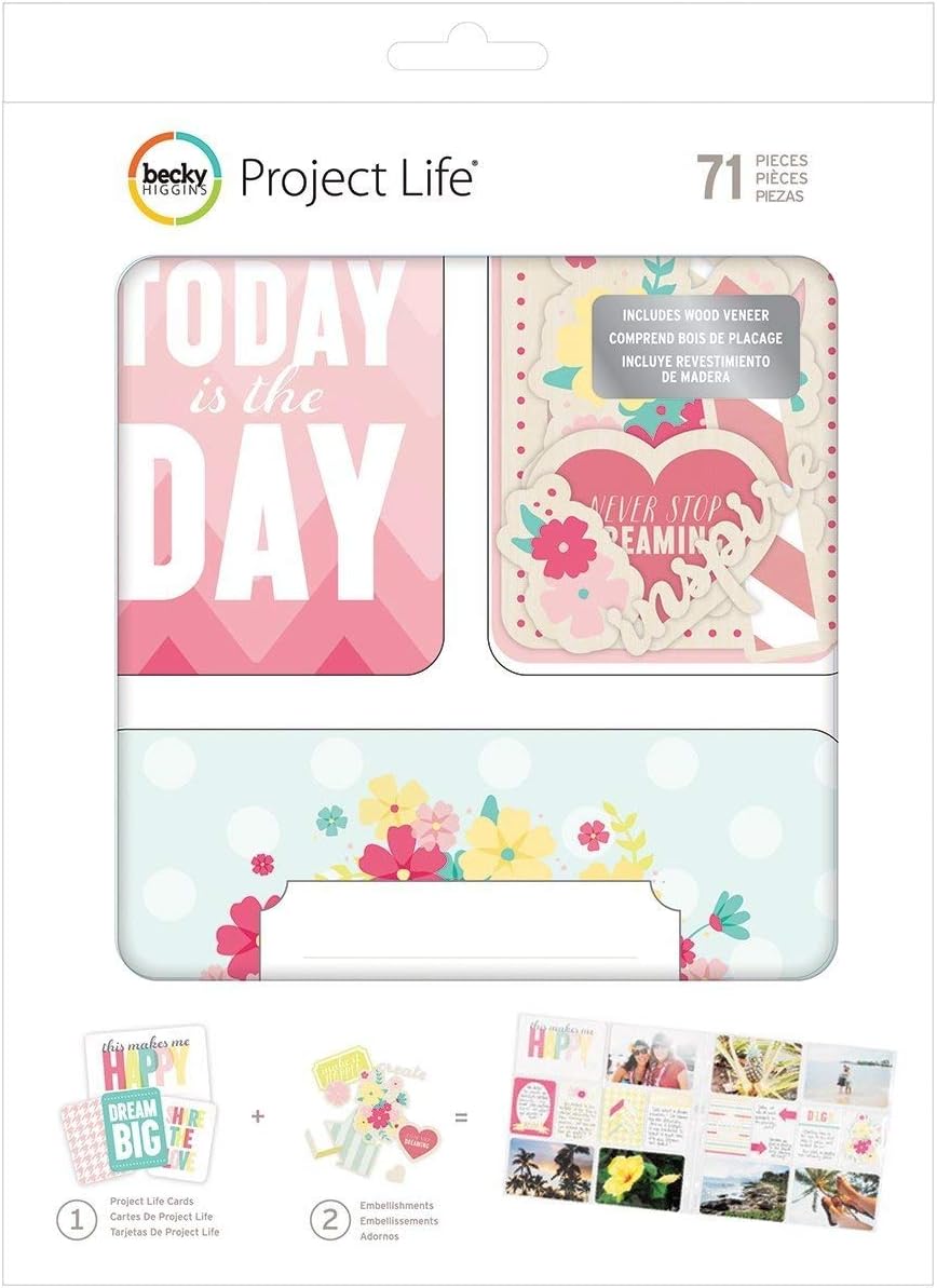 Amazon.com : Project Life Kit Value Kits-Note to Self (71 Pieces ...