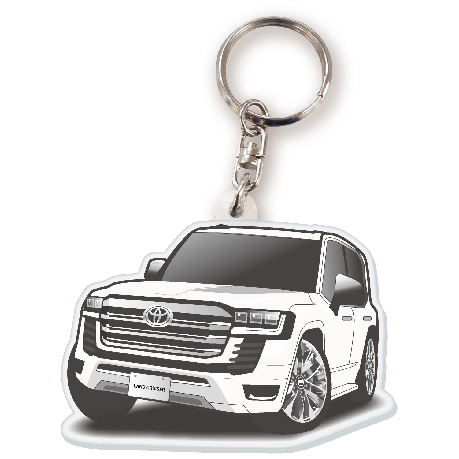 Mua Jeep Center Toyota Licensed Land Cruiser 300 Series Car Acrylic Key ...