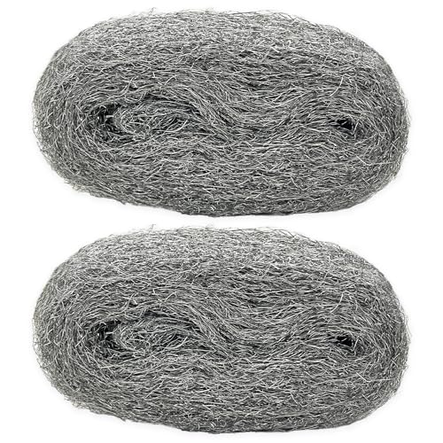 2Pack Steel Wool Pads for Mice Control, Fill Fabric DIY Kit, Coarse ...