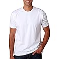 Next Level Men's Premium Fitted Short-Sleeve Crew 3600-White-L | Amazon.com