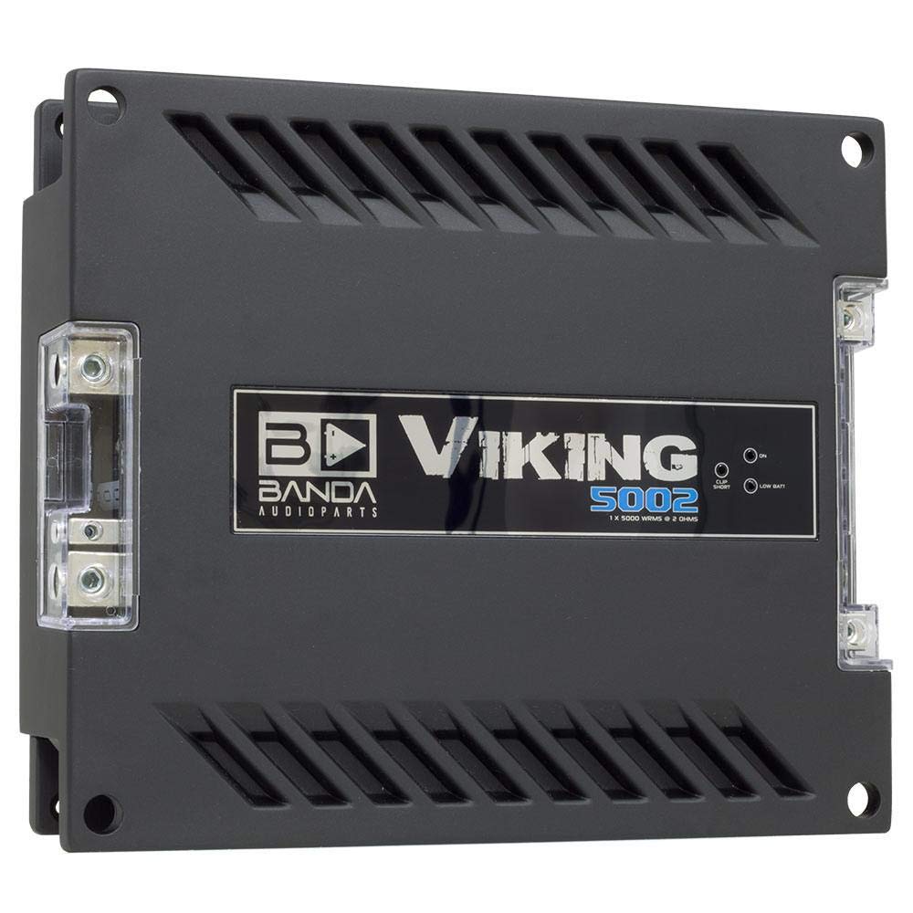 Banda 1 Channel Vehicle Audio Bass Amplifier High Powered Mono ...