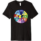 Amazon.com: Disney and Pixar’s Inside Out 2 Emotions Wheel Mood Clock ...