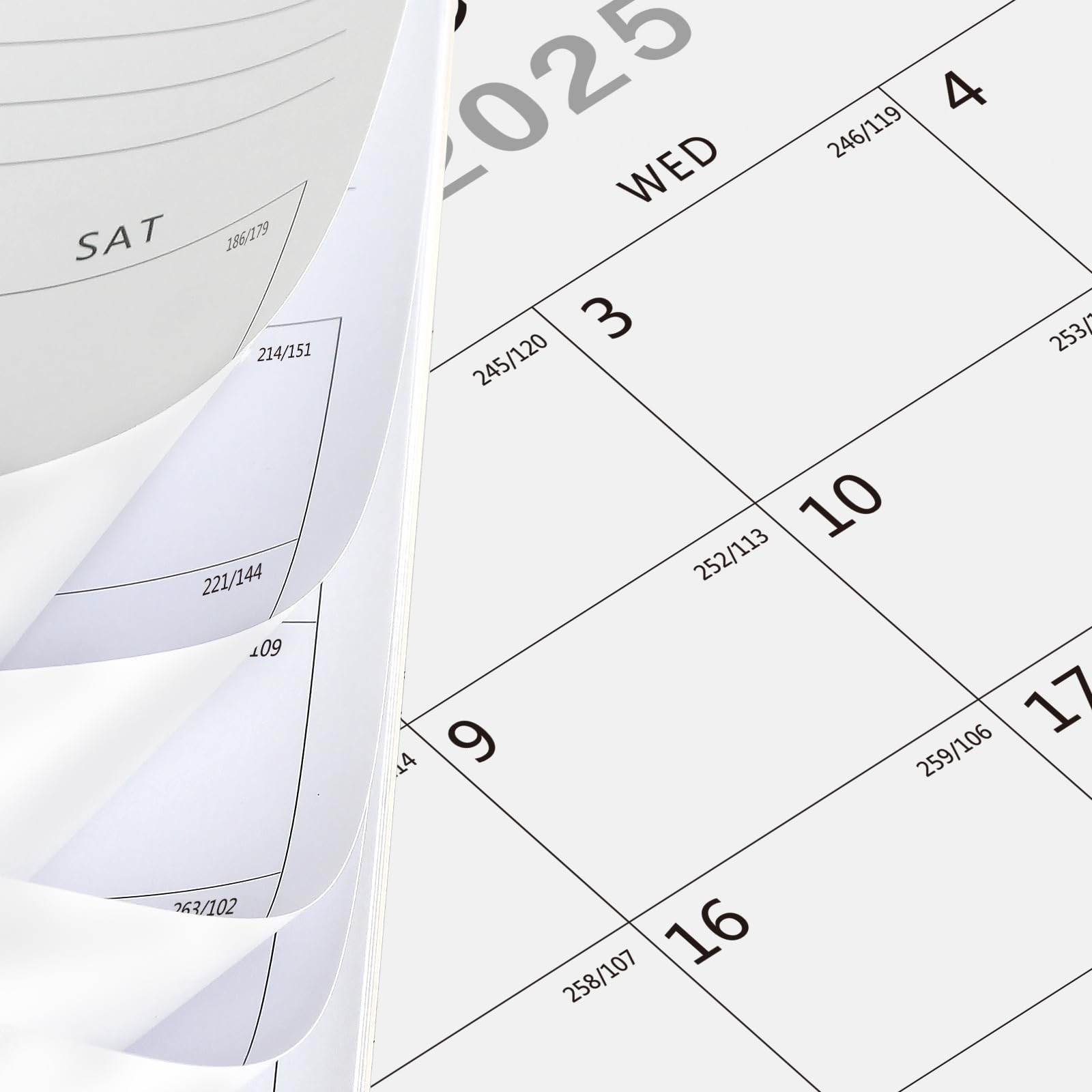 BHR Wall Calendar, Calendar 2025-2026 From July 2025 To December 2026 ...