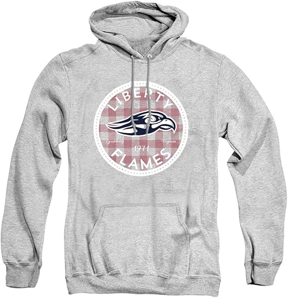 Amazon.com: Liberty University Official Plaid Badge Unisex Adult Pull ...