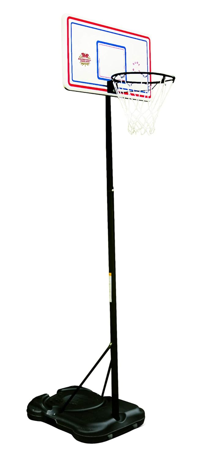 Sure Shot Little Shot Portable Basketball Hoop and Stand, White ...