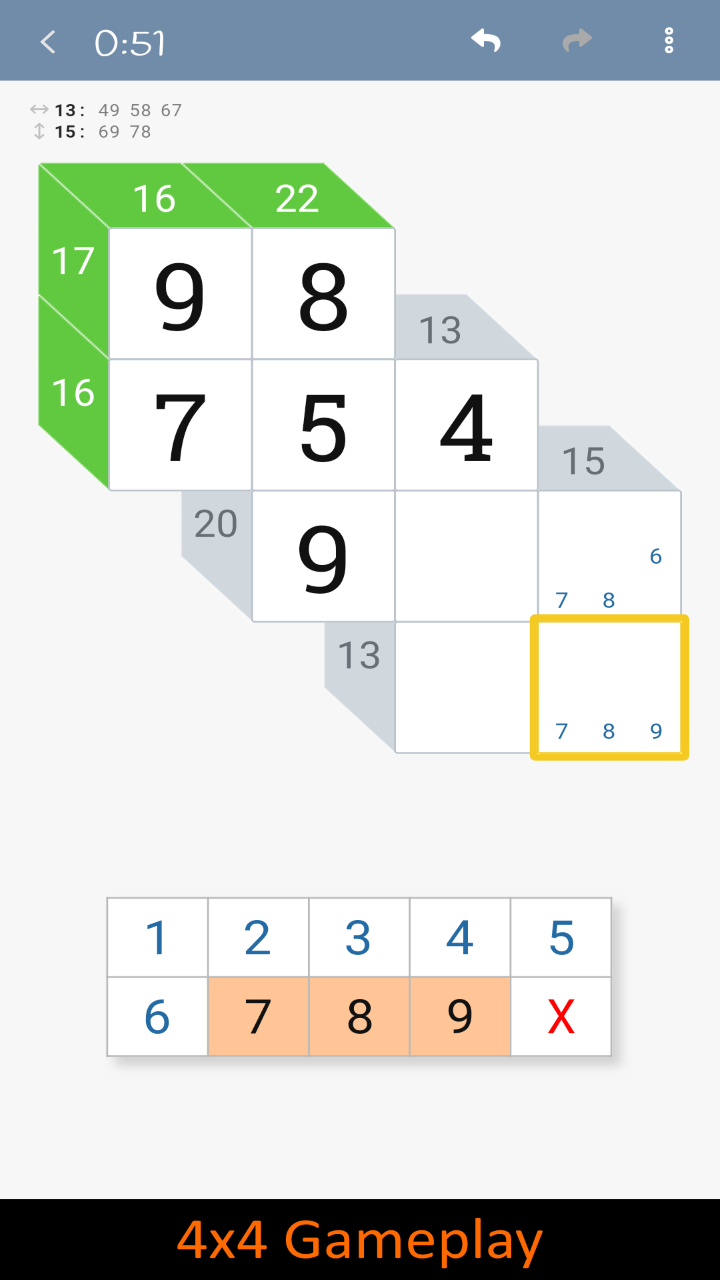Kakuro Game - Cross Sums:Amazon.com:Appstore for Android