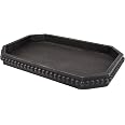 Amazon.com: Hrastany Wood Rustic Serving Tray with Beads, Farmhouse ...
