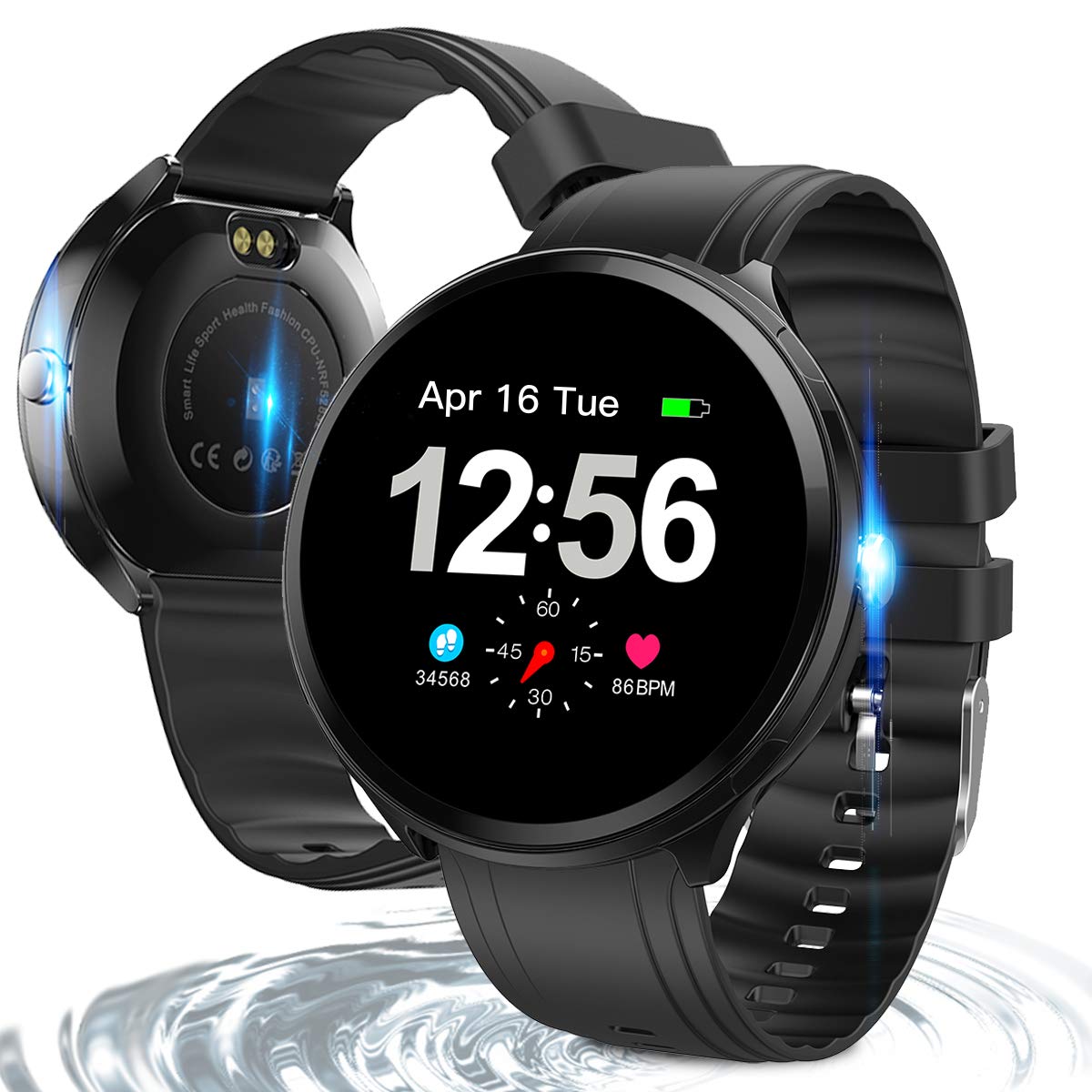 Bluetooth Smart Watch Health Fitness Tracker Smartwatch Blood