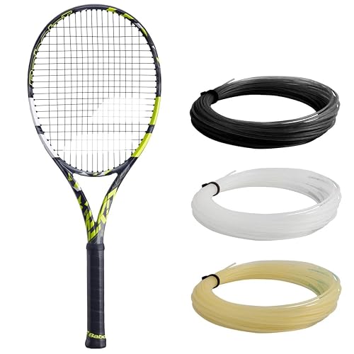 Babolat Pure Aero Plus Tennis Racquet (4 3/8" Grip) Strung with 16g ...