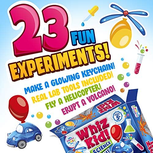 SCIENTIFIC WHIZ Science Set for Kids- Over 20 Science Experiments ...