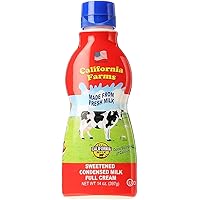 Amazon.com : California Farms Sweetened Condensed Milk Full Cream, 14 ...