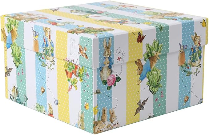 Peter Rabbit Striped Large Gift Box: Amazon.co.uk: Office Products