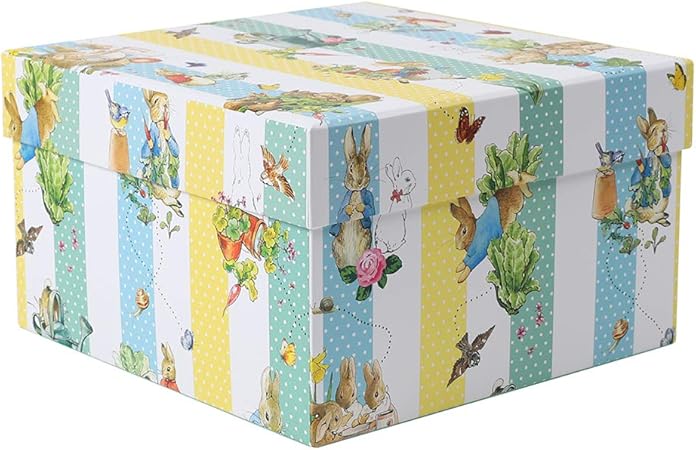 Peter Rabbit Striped Large Gift Box: Amazon.co.uk: Office Products