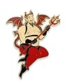 Amazon.com: Pinsanity Devil Pin Up Boy Enamel Lapel Pin : Clothing ...