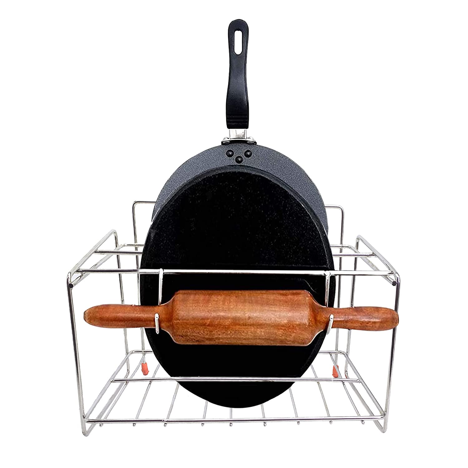 Buy Easyroot Stainless Steel Chakla Belan Tawa Stand for Kitchen ...