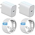 Amazon.com: Charger for iPhone 14 Fast Charging, 20W USB C Wall Charger ...