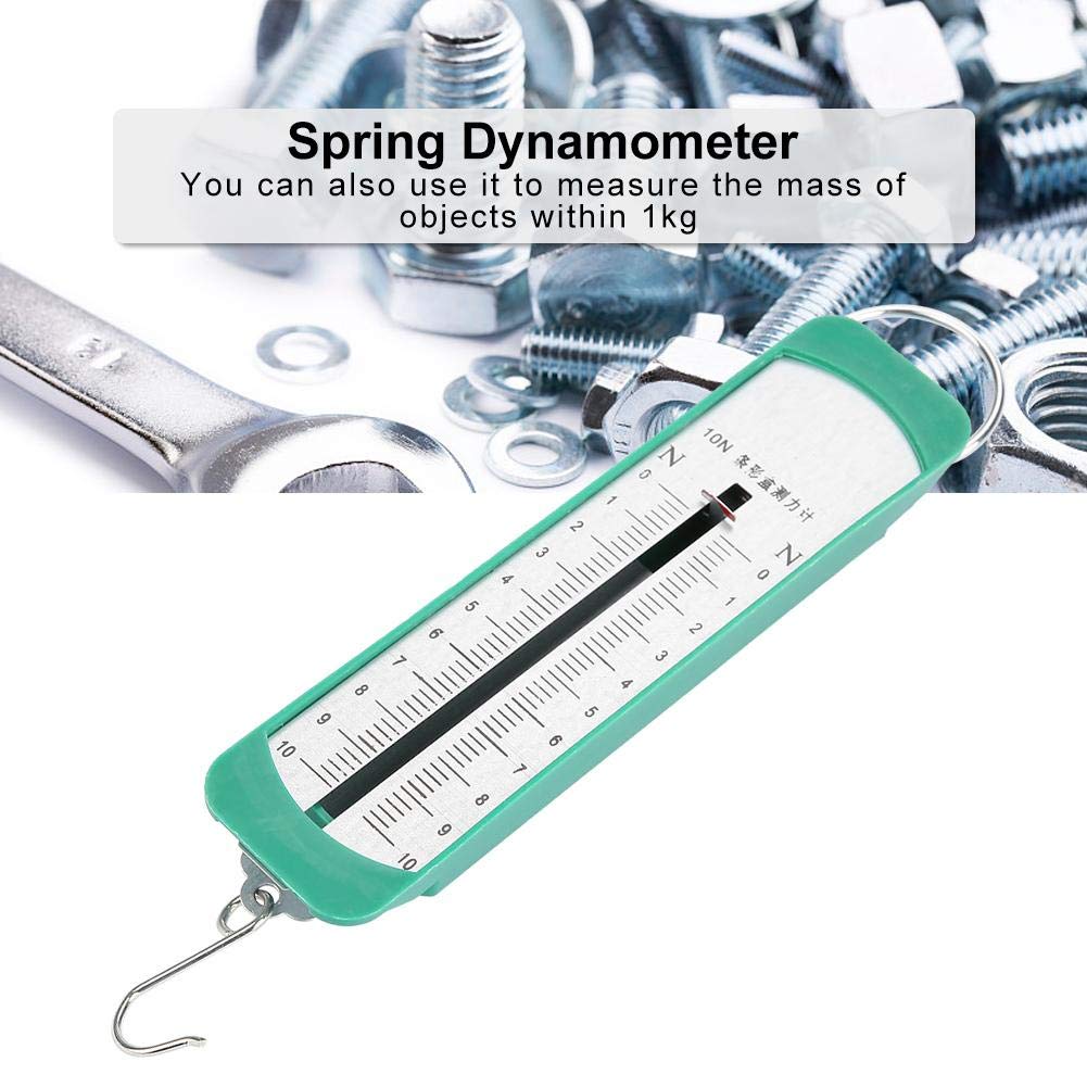 Akozon Newton Meter 10N Spring Dynamometer Bar Physics Mechanical ...