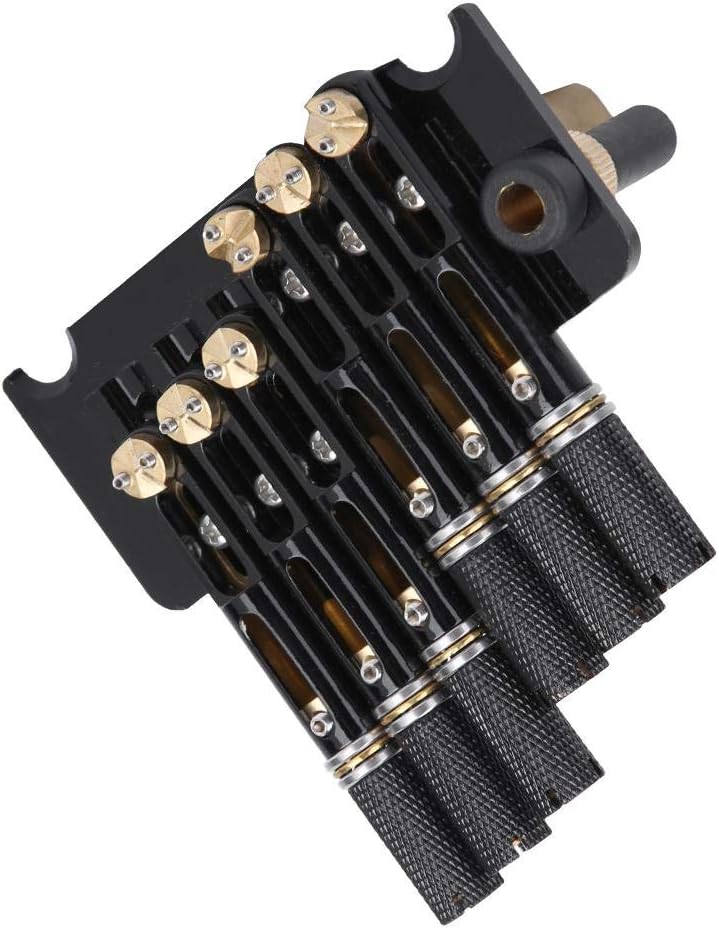 6-string Headless Fixed Electric Guitar Bridge Replacement Parts – BigaMart