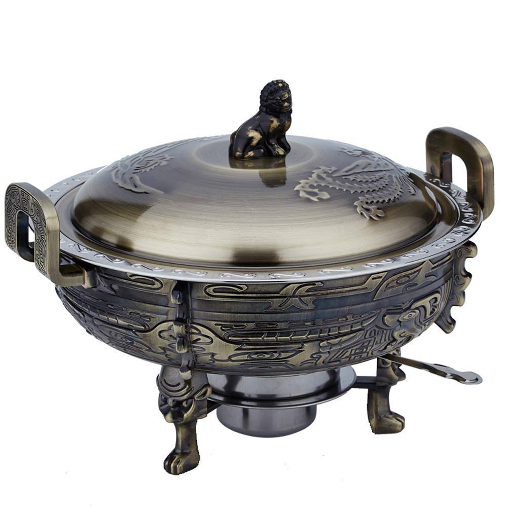 Chinese Style Copper Hot Pot Antique Embossed Hip Flask Antique ...