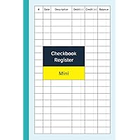 Amazon.com: Checkbook Register Mini: Pocket Size / 4x6 Inch Checking ...