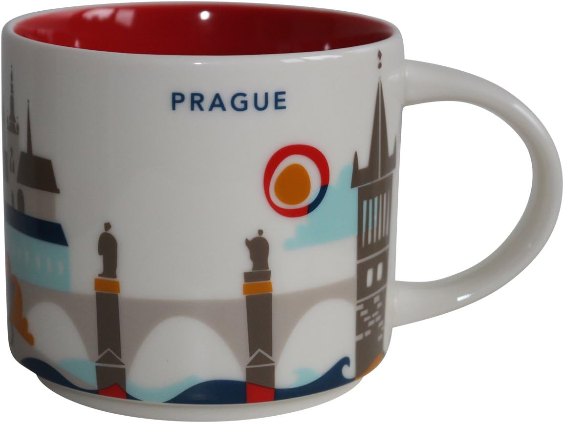 Starbucks City Mug Prague You Are Here Colección Prague Coffee Cup ...