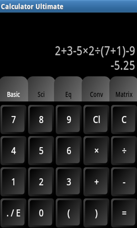 Calculator Ultimate & Graph:Amazon.com:Appstore for Android