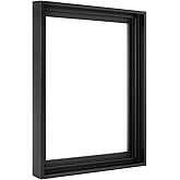 Amazon.com: MCS Canvas Float Frames 12x16 Frame, Walnut Woodgrain Frame ...