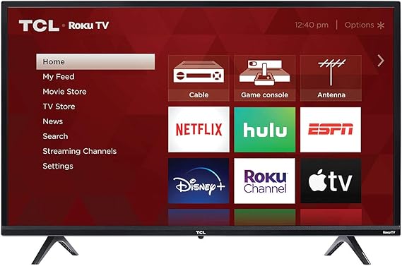 TCL 32" 3-Series 720p ROKU Smart TV - 32S335: Amazon.ca: Electronics