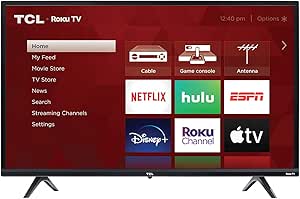 TCL 32" 3-Series 720p ROKU Smart TV - 32S335: Amazon.ca: Electronics