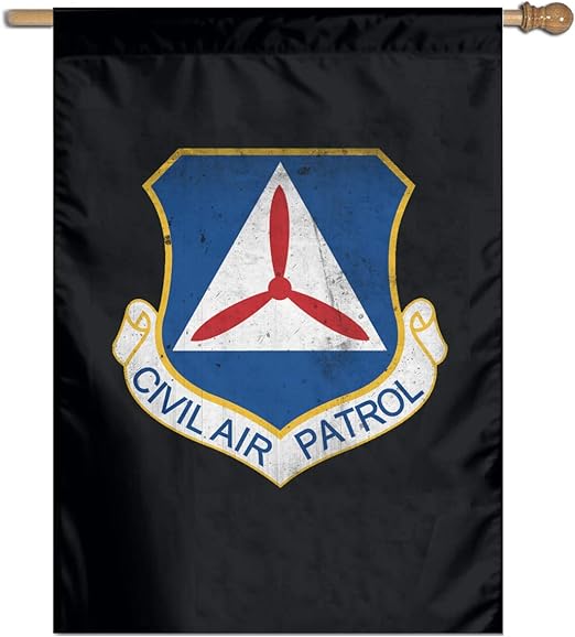 Amazon.com : MSINSYzubSHUW Civil Air Patrol Cap Command Garden Flag 27 ...