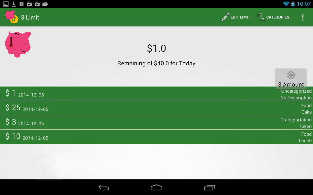 Dollar Limit:Amazon.com:Appstore for Android