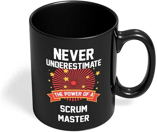 Amazon.com: SCRUM MASTER Mugs | Funny Mug Never Underestimate SCRUM ...