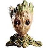 Amazon.com: Baby Groot Flower Pot, Tree Man Pen or Pencil Holder or ...