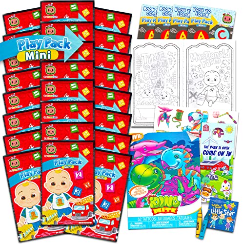 Cocomelon Mini Party Favors Set for Kids - Bundle with 24 Mini ...