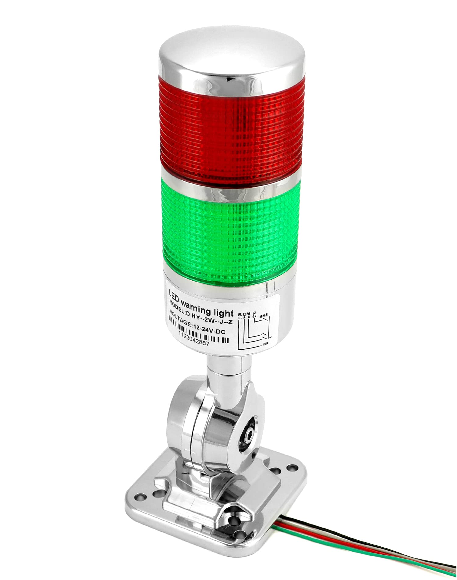 Mua QWORK Industrial Warning Lights, 12-24V LED Stack Tower Lights with ...