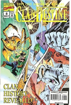 Newton Destine - Marvel Comics - Clan Destine - Alan Davis - Profile ...