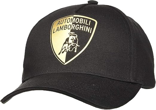 Automobili Lamborghini Men's CAPPELLINO HALVED Shield Baseball Cap, 899 ...