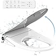 iliD Smart Max Bidet Toilet Seat, Electric Elongated Ecoseat with Four Cleaning Modes, Auto Open ...