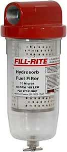 Fill-Rite F1810HC1 Clear Bowl Filter with Drain: Amazon.ca: Tools ...