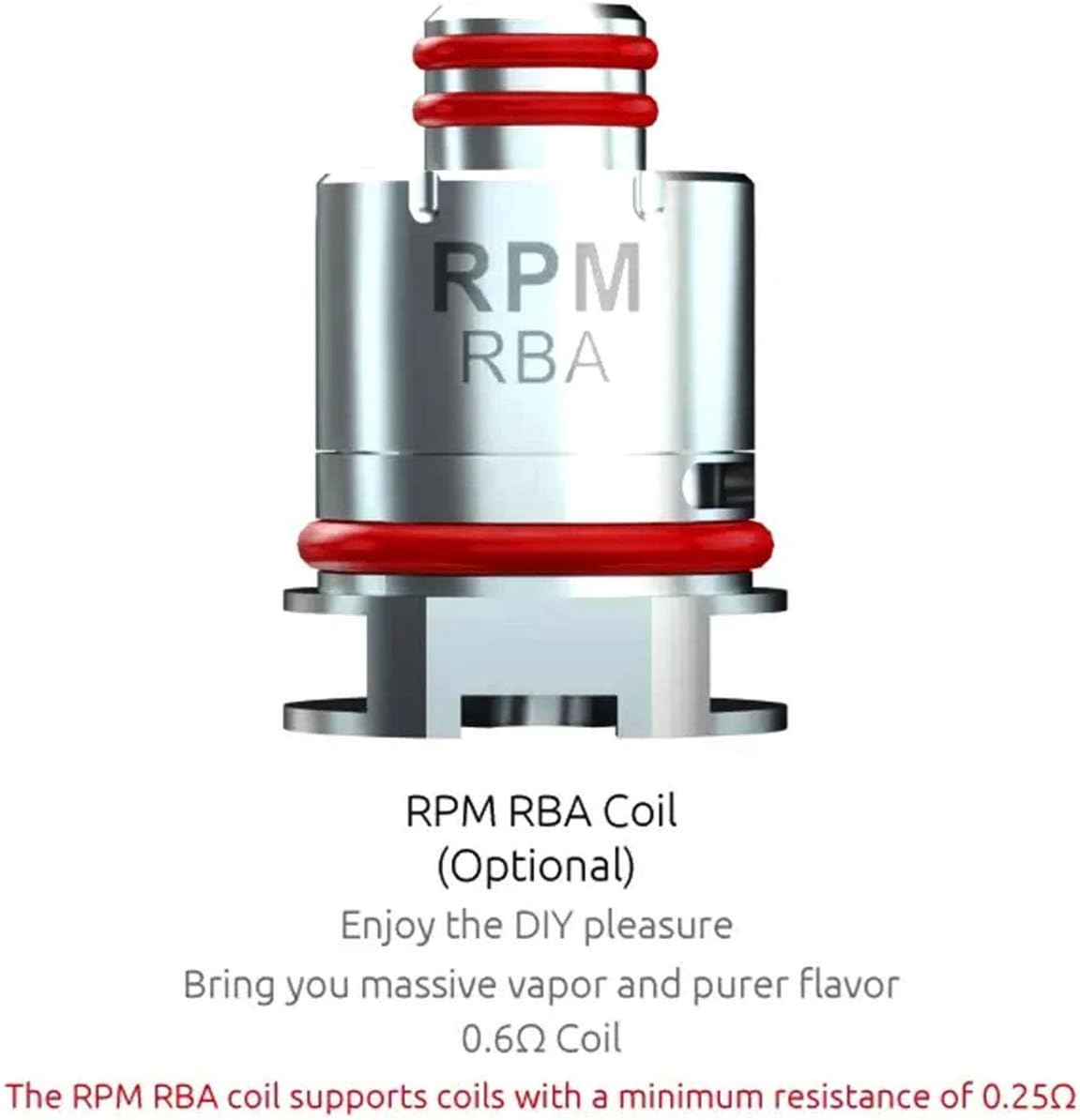 Original RPM RBA Coil DIY Head Evaporator for Electronic Cigarette ...